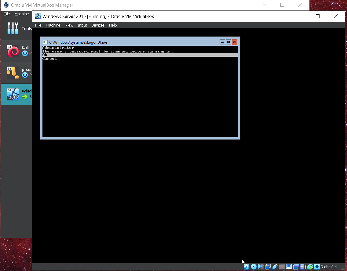 Installing Windows Server 2016 on Oracle VirtualBox · Mark Thompson Portfolio